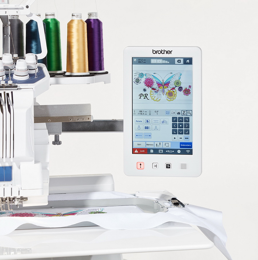 Brother Entrepreneur Pro X PR1055X 10 Needle Embroidery Machine