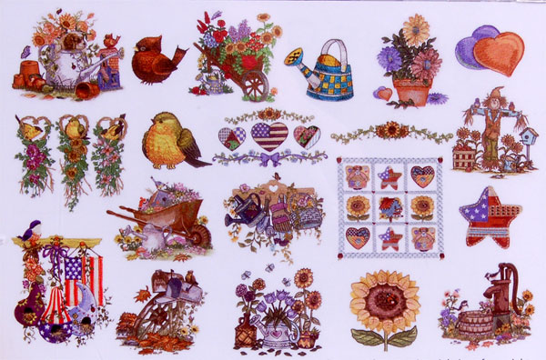 Baby Lock Embroidery Design CD - In the Country