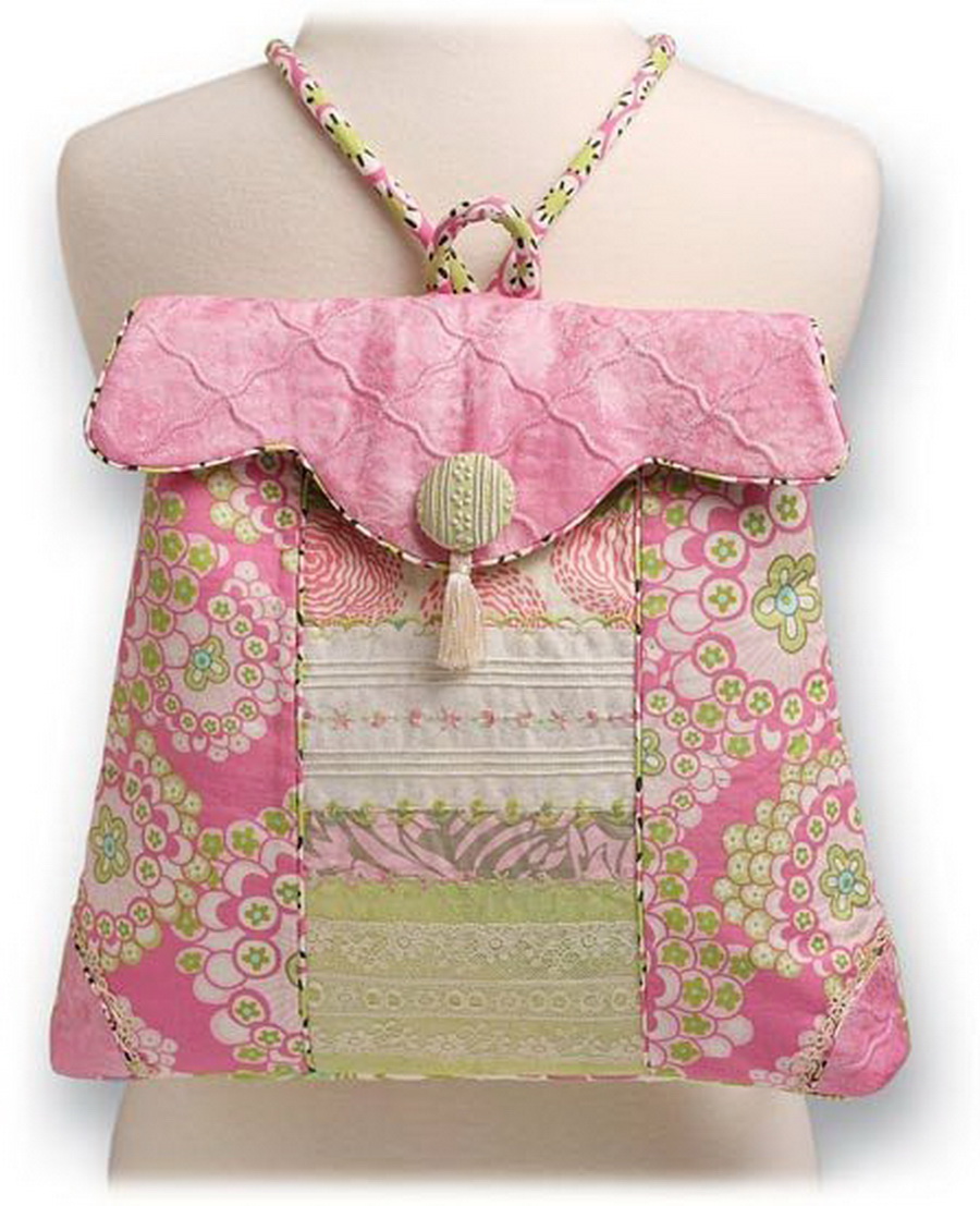 Posh Pink Backpack - Designs by Hope Yoder