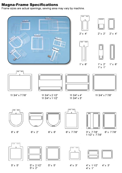 Quick-Snap Hooping System for Baby Lock or Brother multi-needle ...