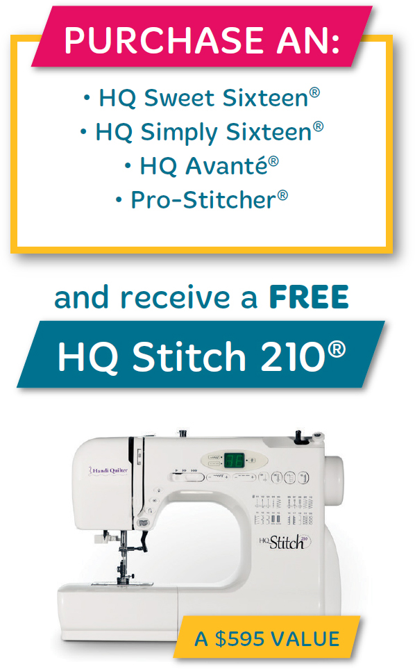 HQ Pro-Stitcher Computerized Quilting System for HQ Avante
