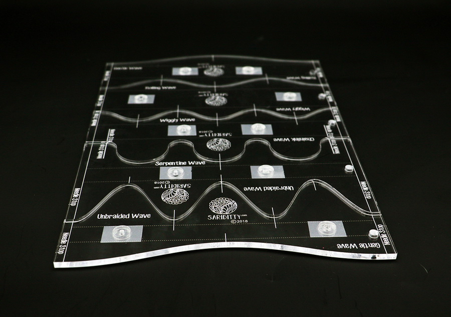 Sariditty 5 Piece Wave Ruler Set