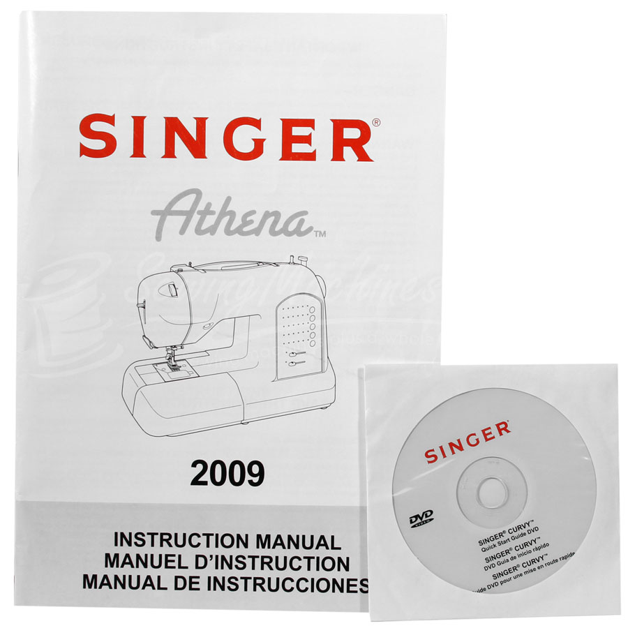 Singer 2009 Athena Sewing Machine w/Extension Table, Accesories and DVD