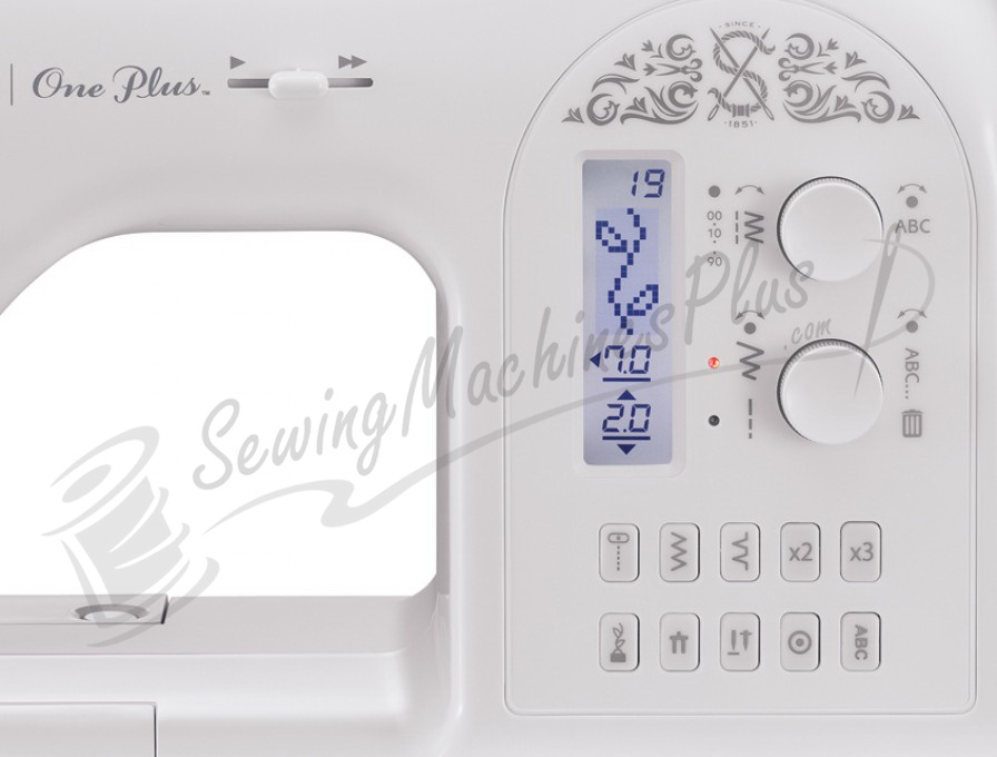 SINGER One Plus 231-Stitch Computerized Sewing Machine with LCD Screen ...
