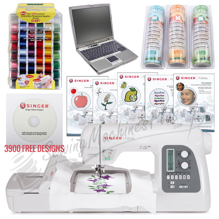 Singer Futura XL-550, Software, Thread & More | Sewing Machines Plus