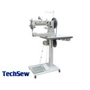 Techsew 5100 Fully Loaded Package 16" Cylinder Heavy Duty Compound Feed ...