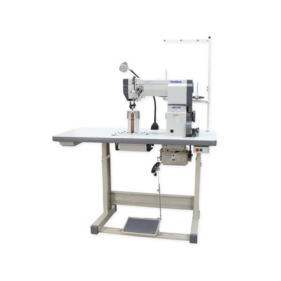 Techsew 830-2-R 2 Needle Post Bed Top and Bottom Roller Feed Industrial ...